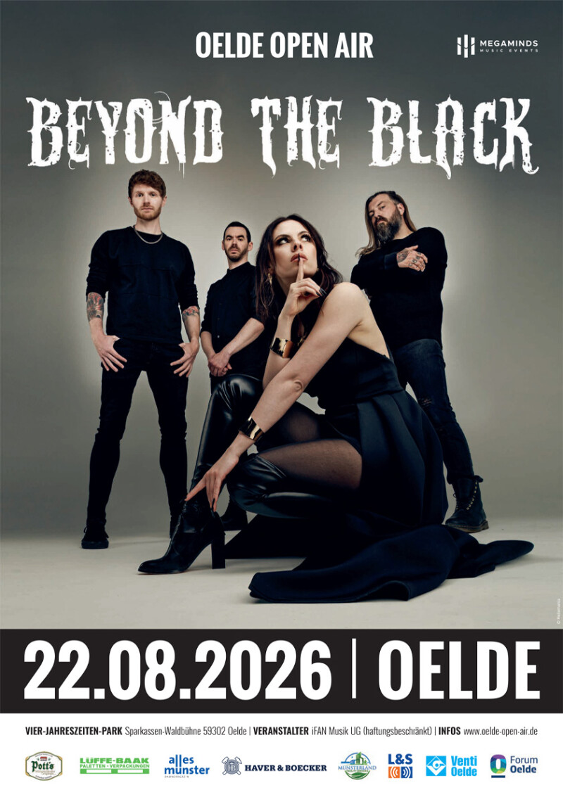 Oelde Open Air 2026: Beyond The Black sind Headliner - kulturnews.de